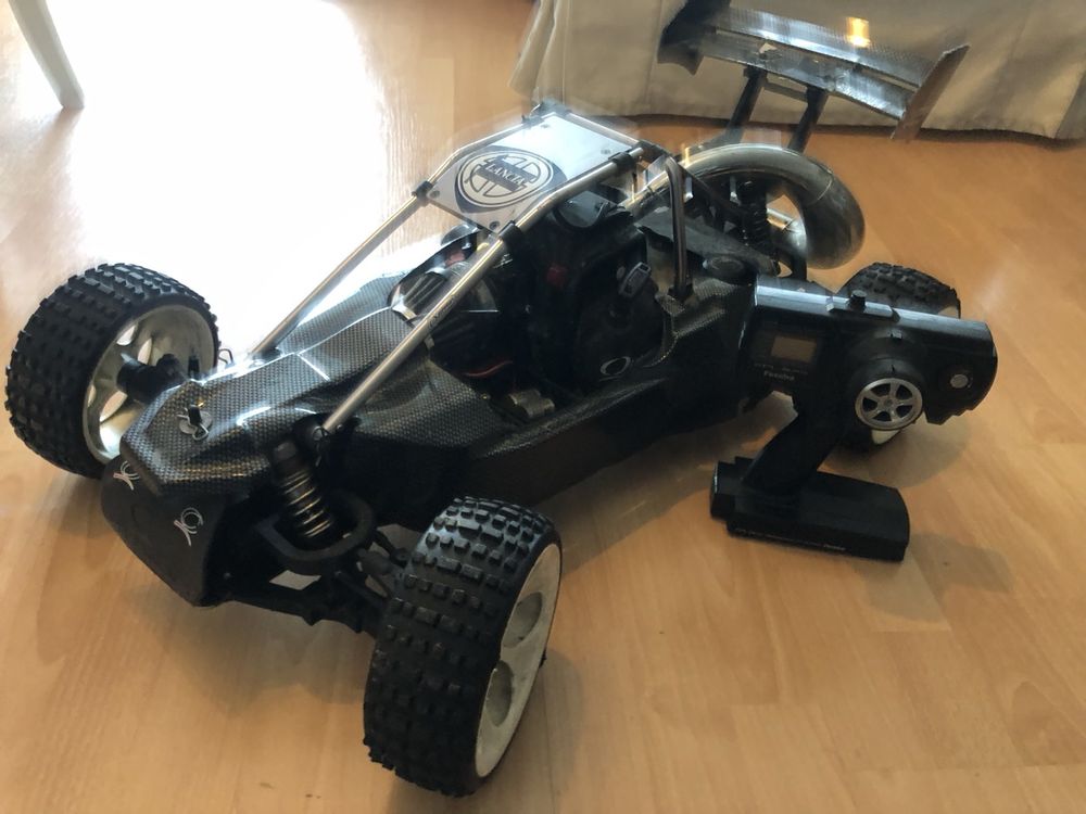 FG Reely Carbon Fighter 4X4 mit FG Räder ca 80 Km/h (Gebraucht) in ...