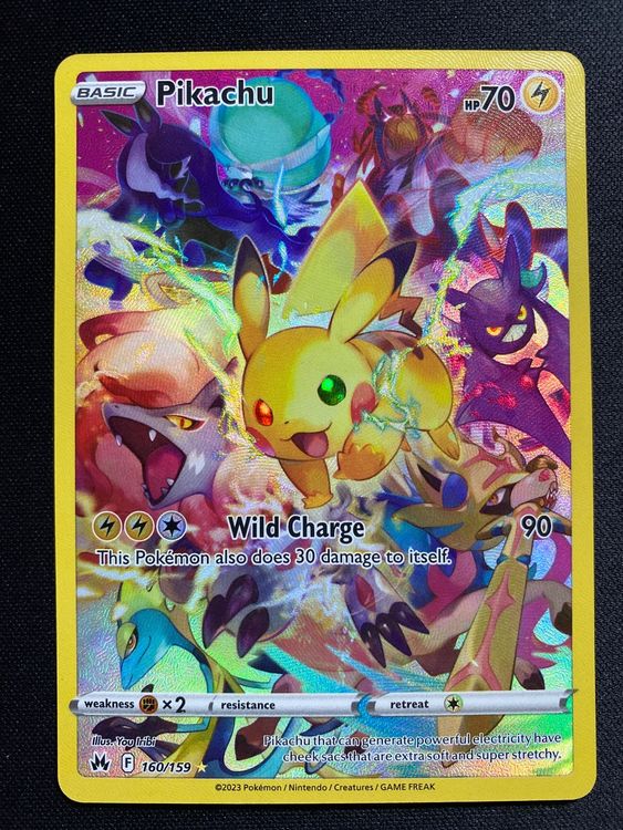 Pikachu Secret Rare - Crown Zenith - 160/159 - EN | Kaufen auf Ricardo