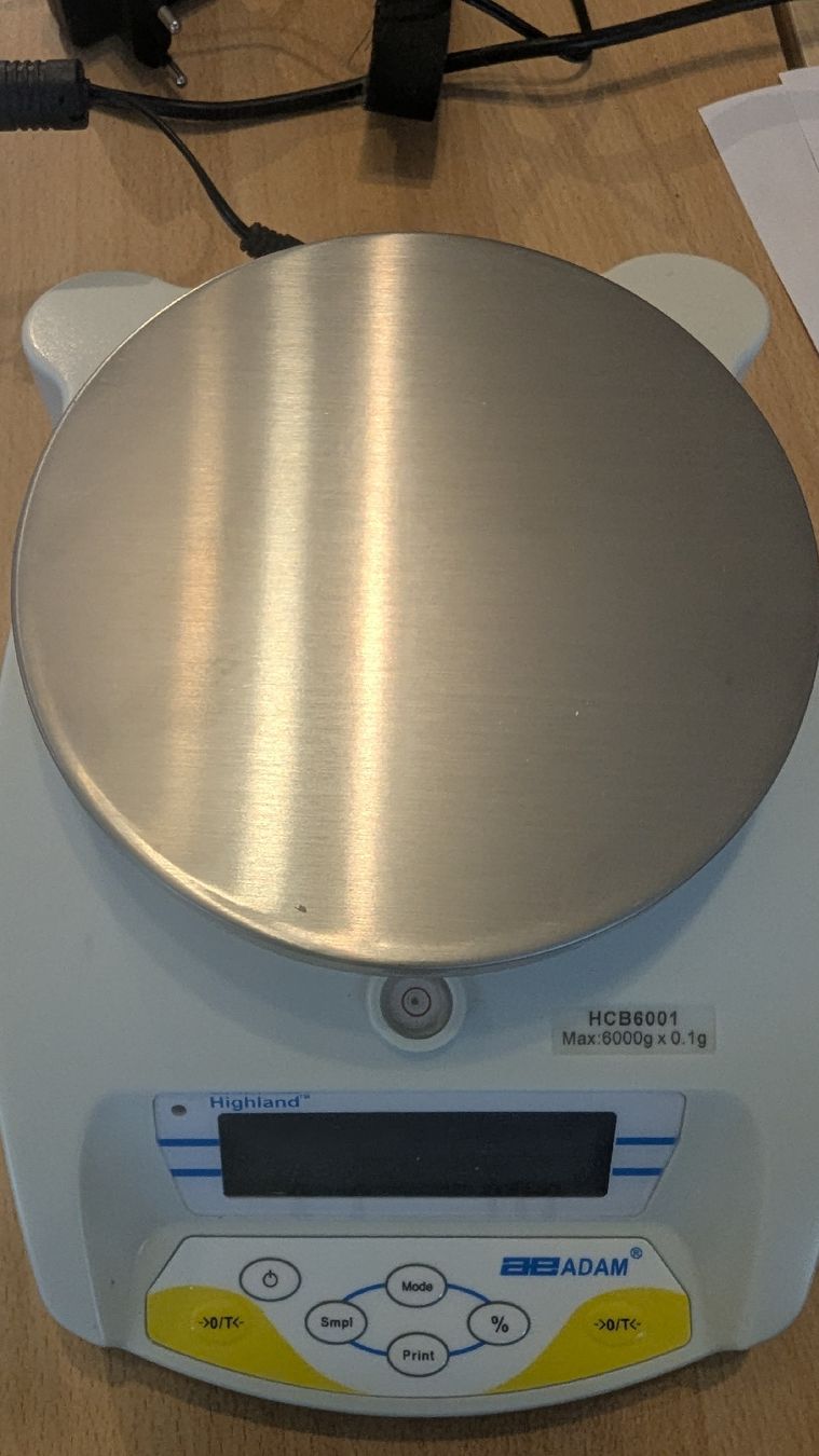 Adam HCB 6001 Precision Scale - Lab Ready, 6000g Max (Neu (gemäss ...