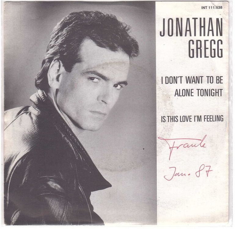 Single7 Jonathan Gregg - i don't want to be alon (Gebraucht) in Oberwil (Dägerlen) für CHF 1 ...