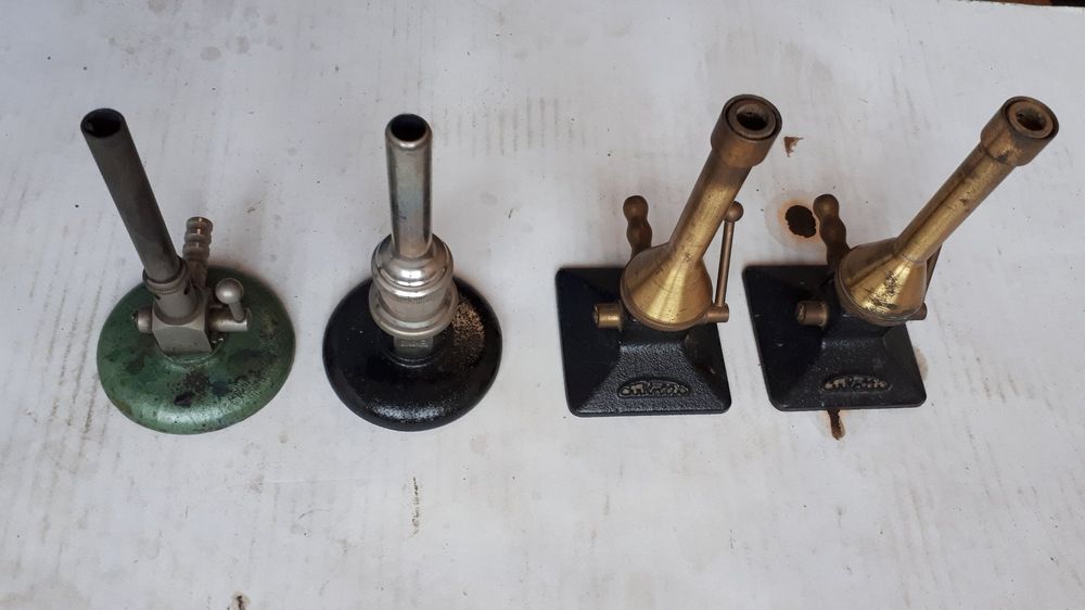 4 Labor Bunsenbrenner, für Bastler oder Sammler! | Kaufen auf Ricardo