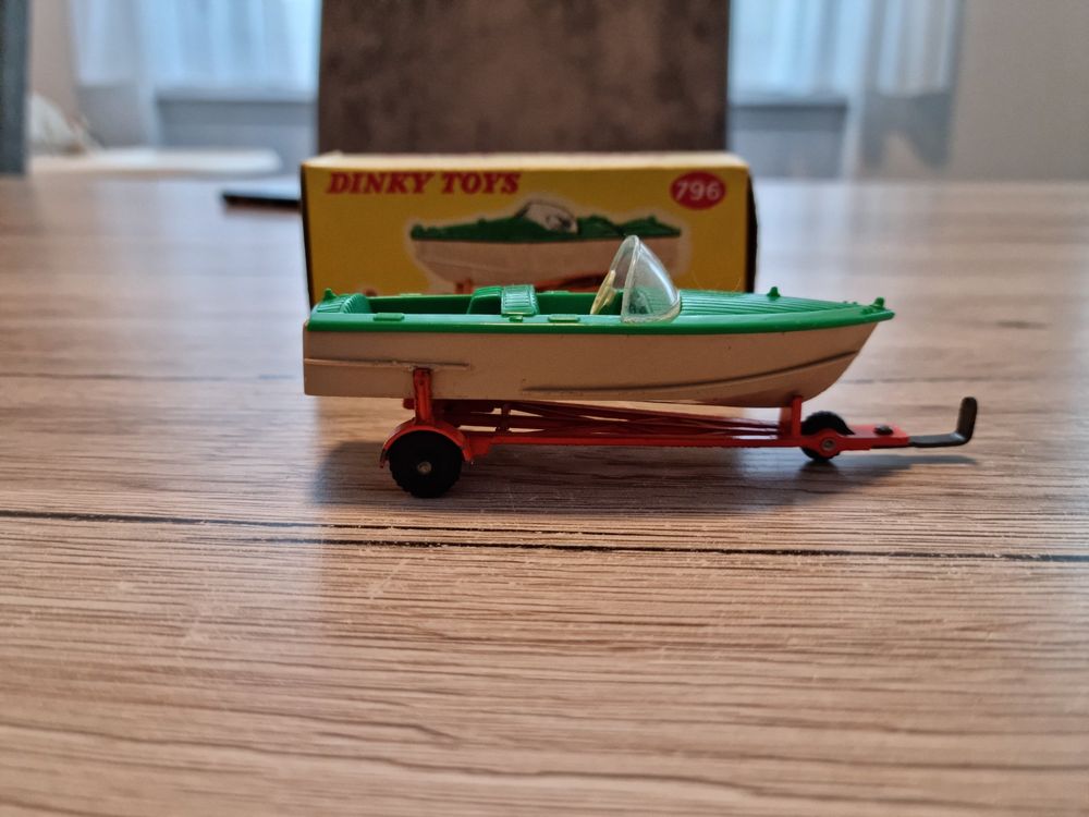 Dinky Toys Healey Sports Boat on Trailer Nr. 796 (Gebraucht) in Thun ...