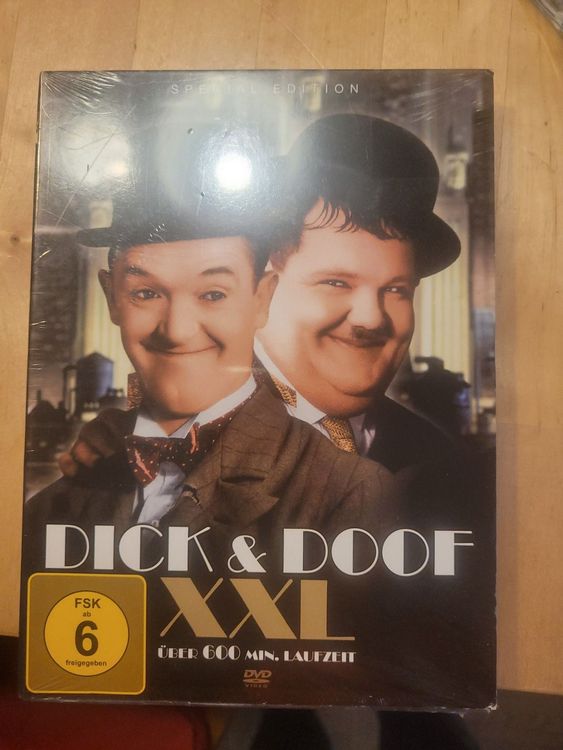 DVD's "Dick & Doof" und Charlie Chaplin, Buster Keaton etc (Neu und originalverpackt) in ...
