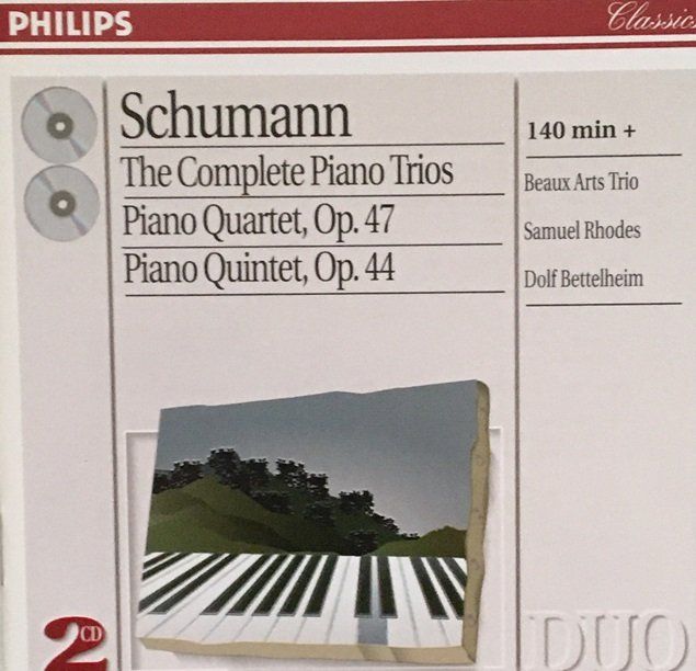 Schumann - Complete Piano Trios / Quartet, op.47 / Quintet | Kaufen auf Ricardo