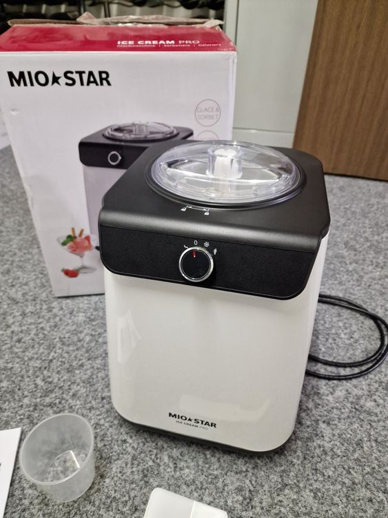 Mio Star Ice Cream Pro Glacemaschine zum TOP PREIS | Kaufen auf Ricardo