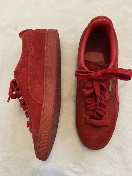 Baskets Puma Suède rouges | Kaufen auf Ricardo