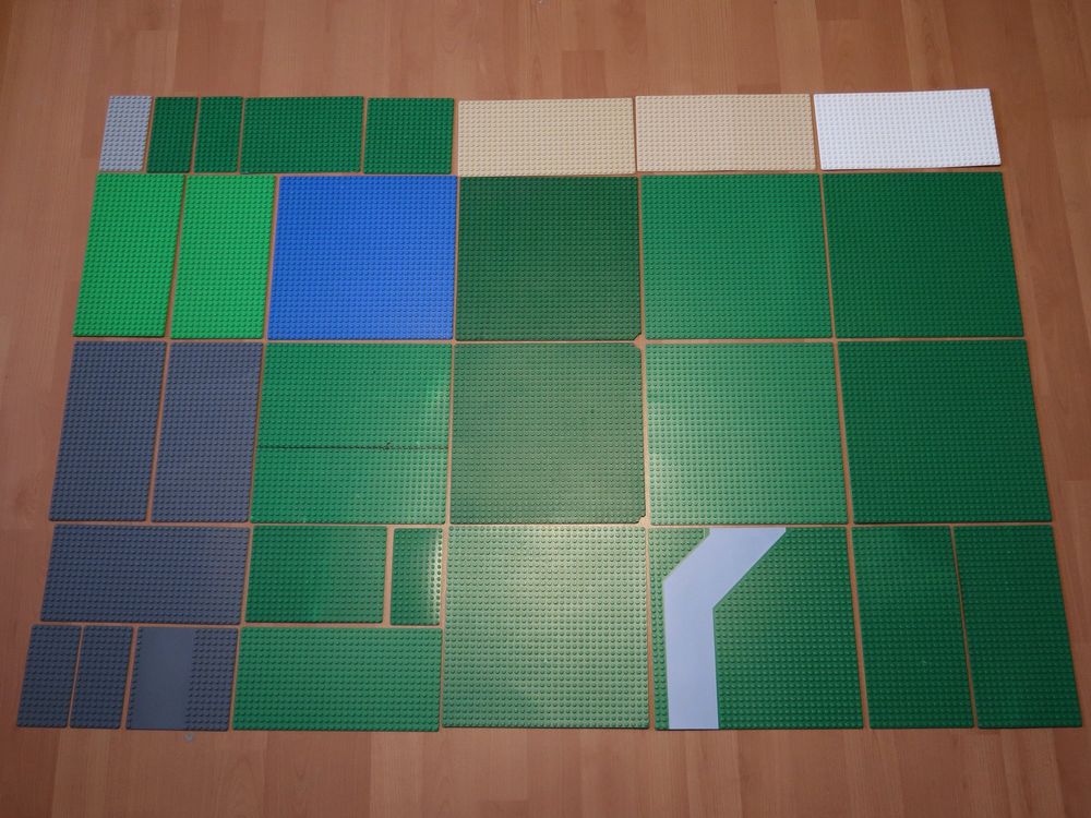 Lego Platte, Basisplatte, Grundplatte, Plaque de base vrac | Kaufen auf ...