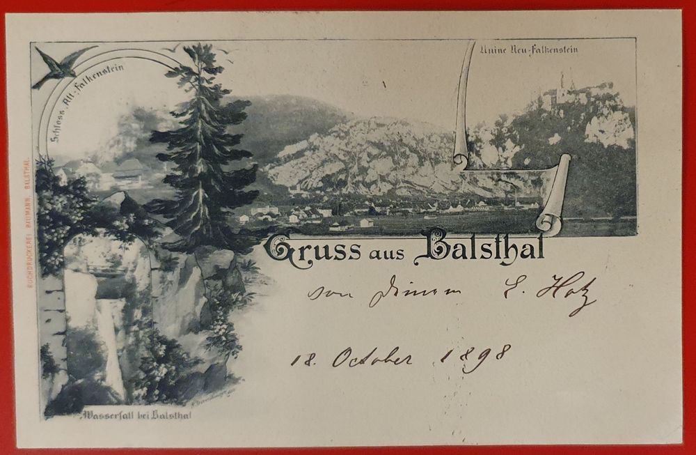 Gruss aus Balsthal 1898 | Kaufen auf Ricardo