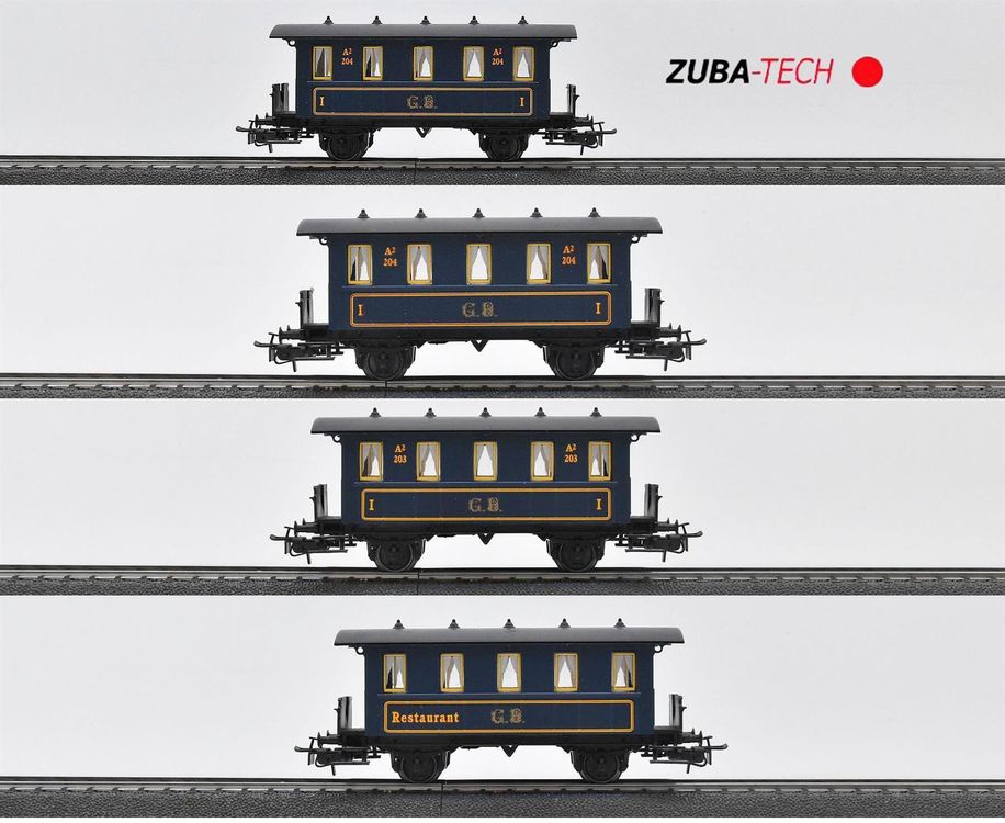 Märklin 4x Platformwagen Gotthardbahn H0 (Gebraucht) in St. Gallen für CHF 231 – mit Lieferung ...