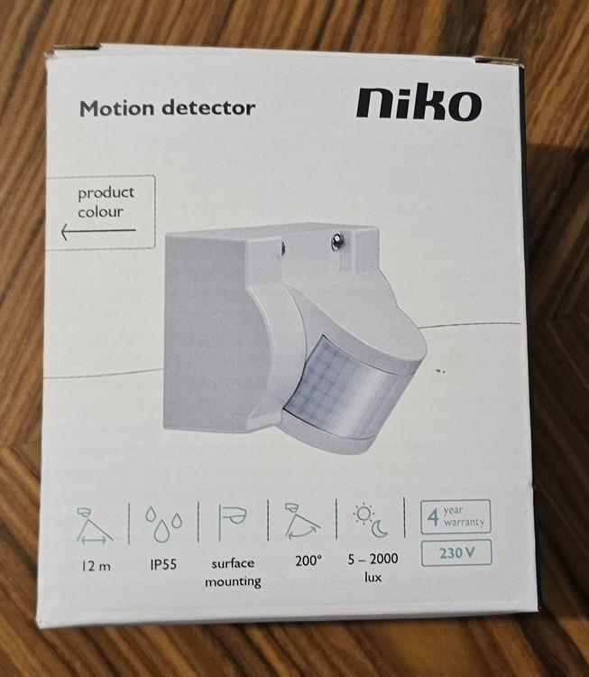 détecteur de mouvement NIKO | Kaufen auf Ricardo
