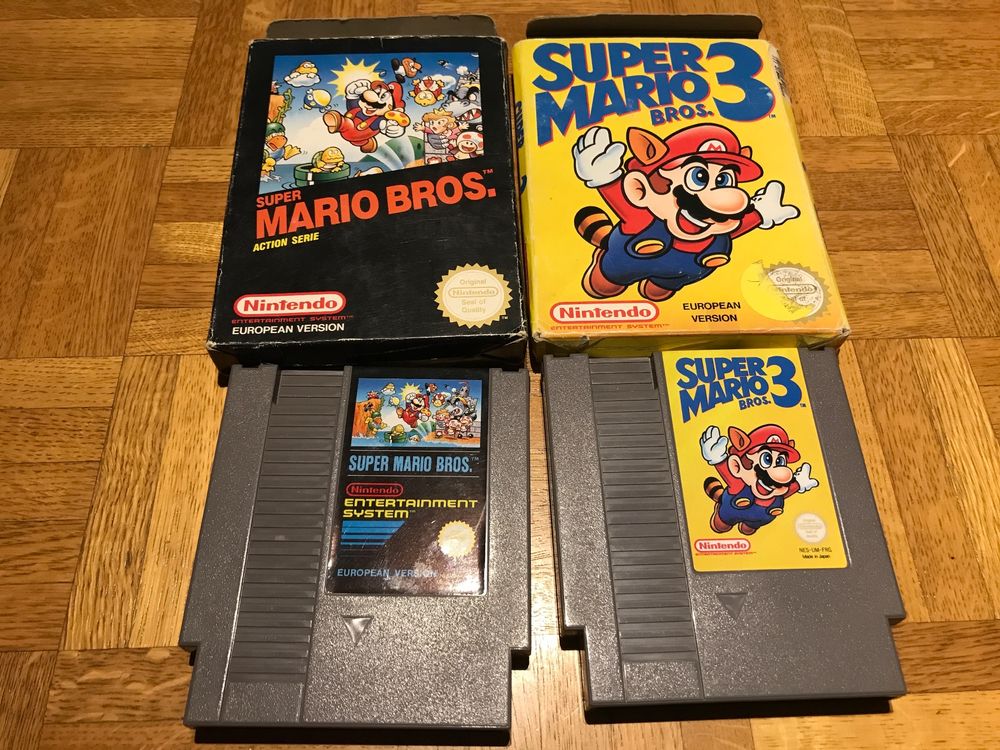 NES Super Mario Bros, Super Mario Bros 3 (Gebraucht) in Küssnacht am ...