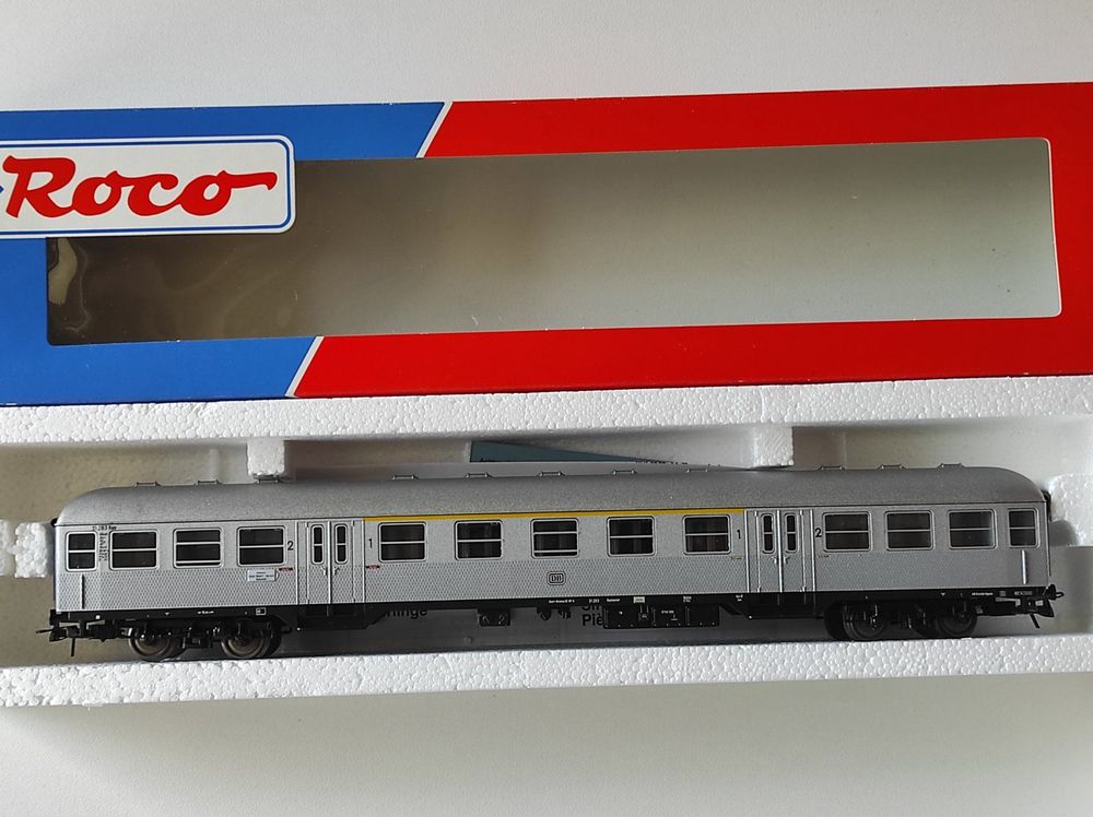 Nahverkehrswagen (Silberling) 1&2. Kl. der DB von Roco H0,GS (Neu und ...