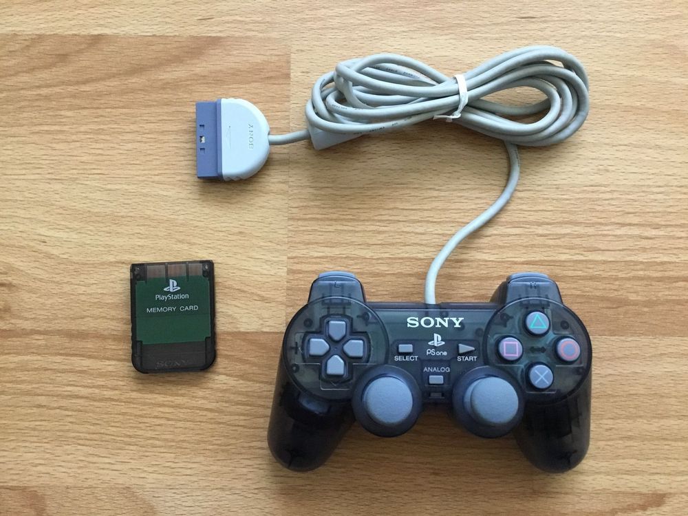 PS One Controller Transparent TOP Original selten ab 1.- | Kaufen auf ...
