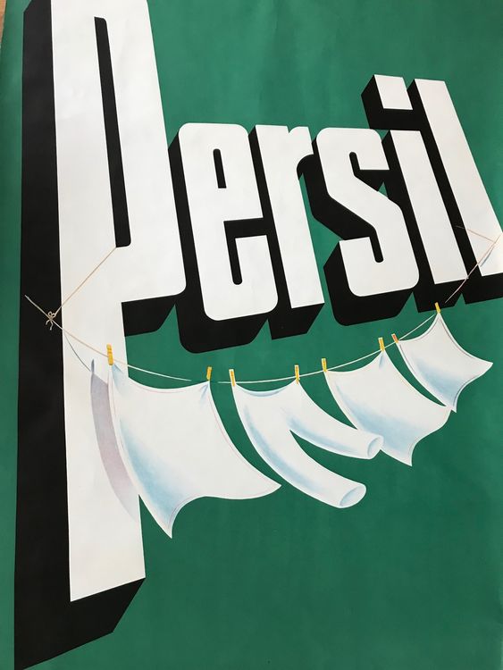 Werbeplakat PERSIL Original aus der Zeit (Gebraucht) in Olten für CHF ...