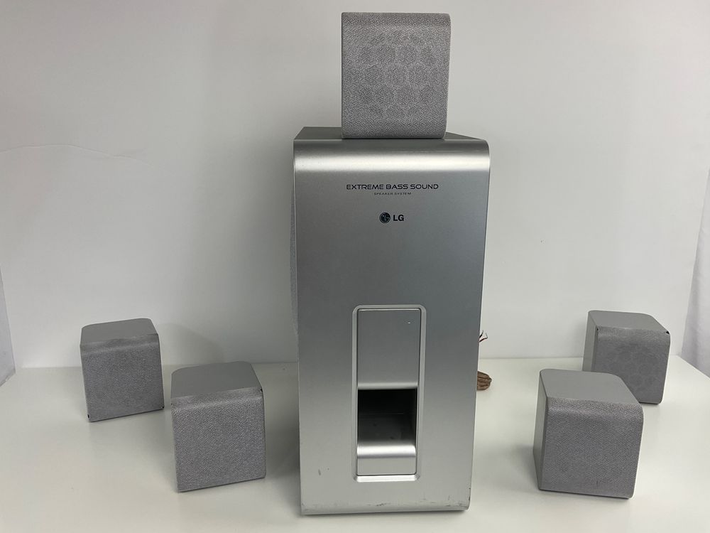 LG 5.1 Home Cinema Saround Sound System komplett Passiv (Gebraucht) in ...