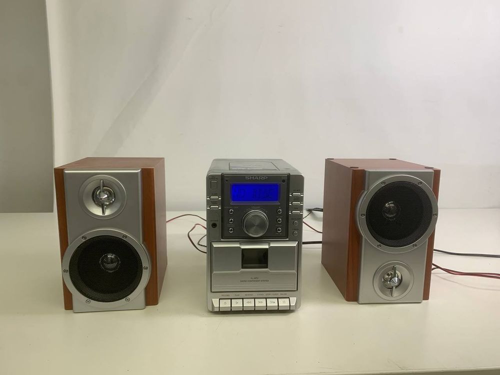 SHARP XL-MP2 Radio, CD & Kassette Micro-HiFi Anlage L 4019 (Gebraucht ...