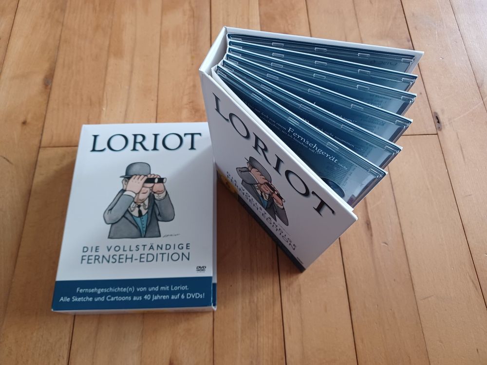 Loriot alle Sketche und Cartoons aus 40 Jahren 6x DVD Box (Gebraucht ...