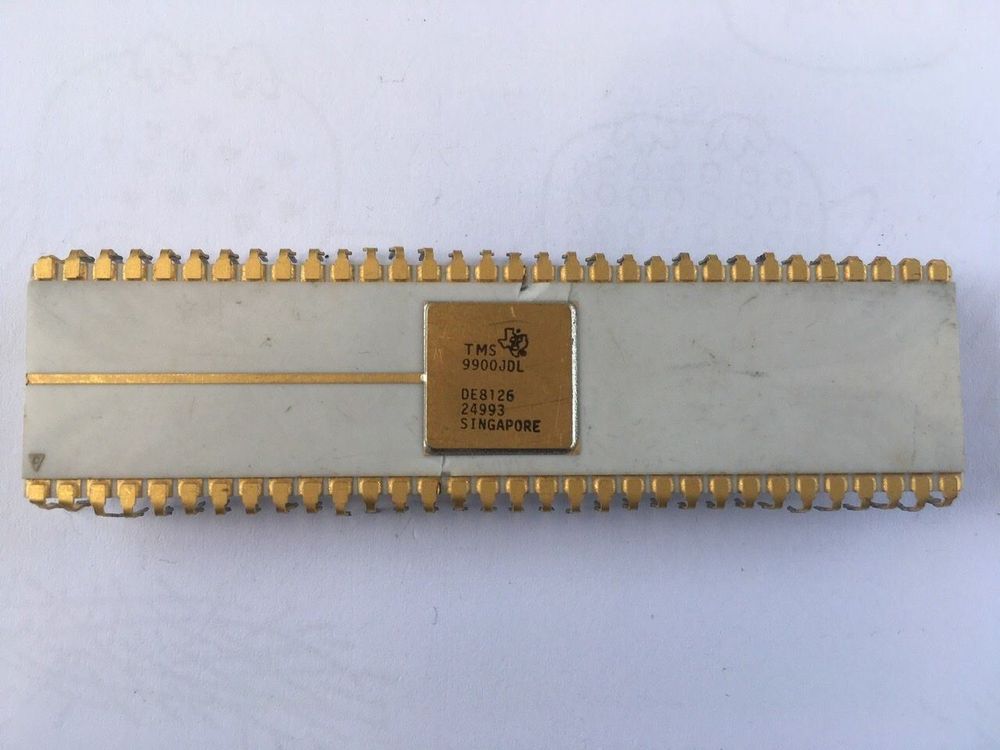 Vintage TI 9900 16-Bit Prozessor Gold | Kaufen auf Ricardo