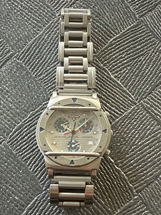 Certina DS Chronograph Herrenuhr, Top Zustand, Selten! (Defekt) in Horw für CHF 52 – mit ...