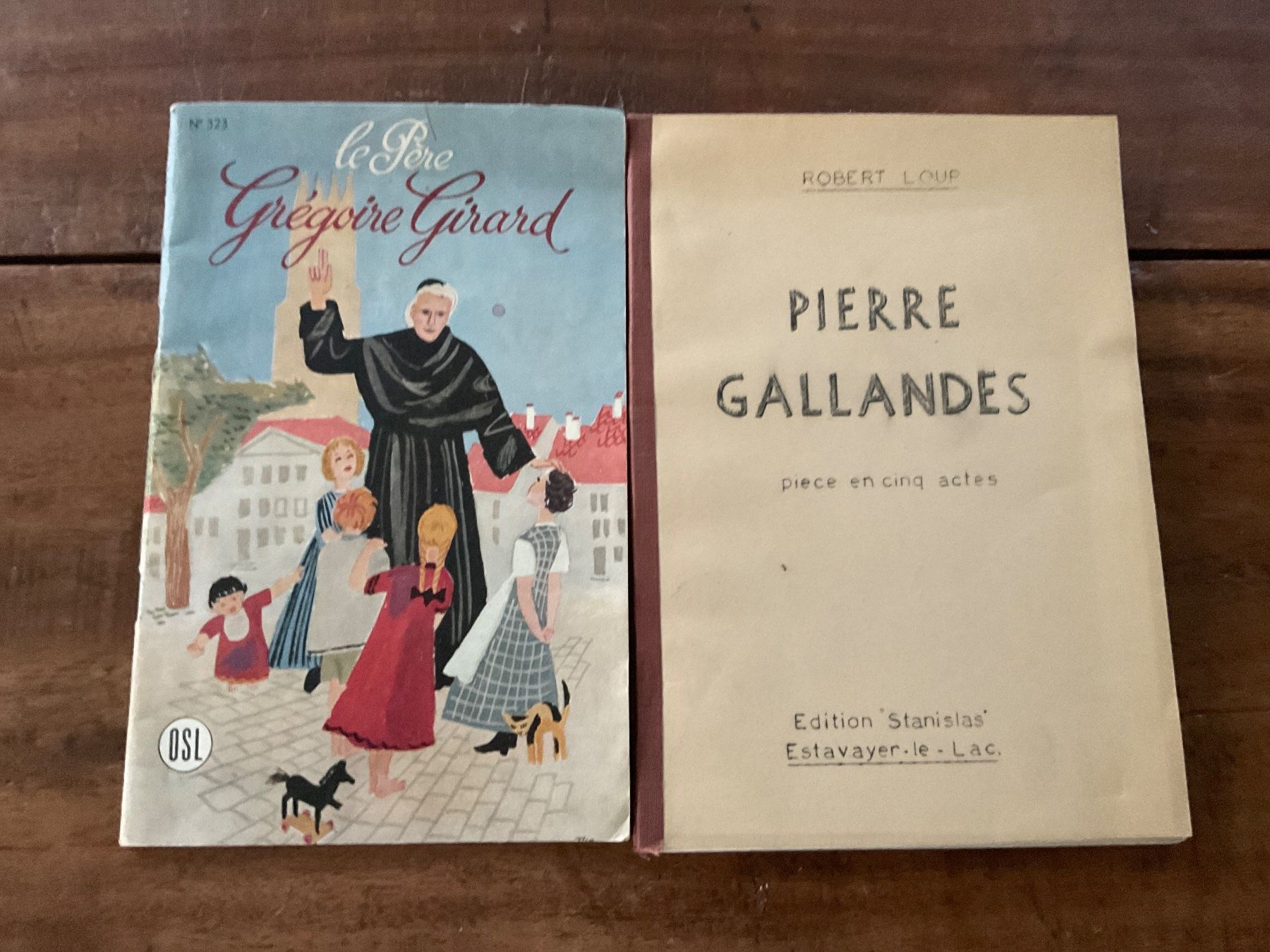 Le Père Grégoire Girard + Pierre Gallandes, livres anciens (D'occasion ...
