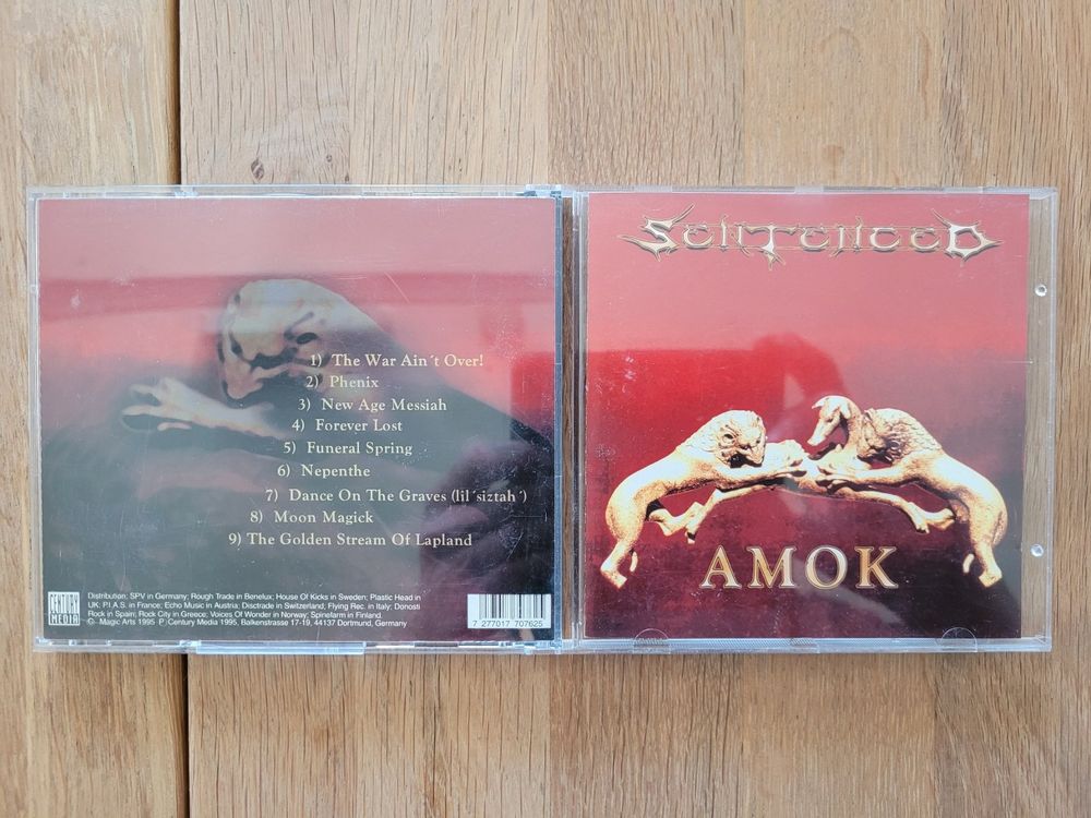 CD Sentenced - Amok, 1995 | Kaufen auf Ricardo