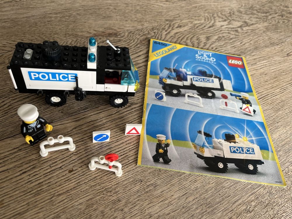 Lego Polizei-Einsatzwagen 6450 Vintage mit Anleitung (Gebraucht) in ...
