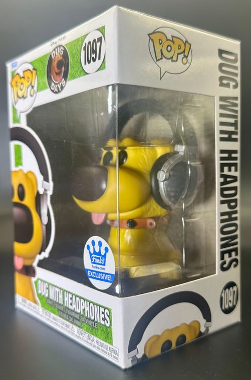 Funko Pop - Disney - Dug With Headphones #1097 (Neu und ...