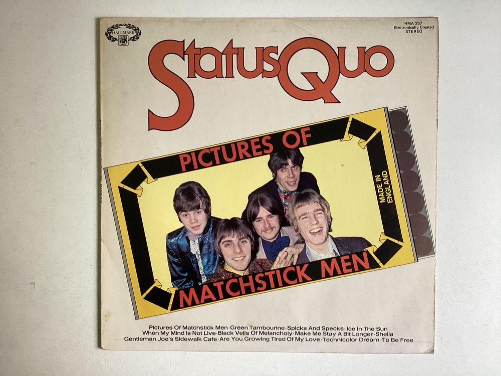Status Quo LP - Pictures Of Matchstick Man (Gebraucht) in Gutenswil für CHF 5 – mit Lieferung ...