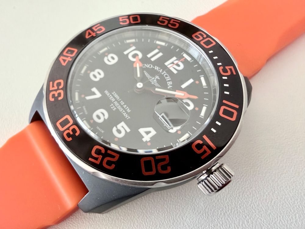 ZENO Diver H3 Quartz, Steel & Teflon case, SRP Fr. 318.- (Neu und ...