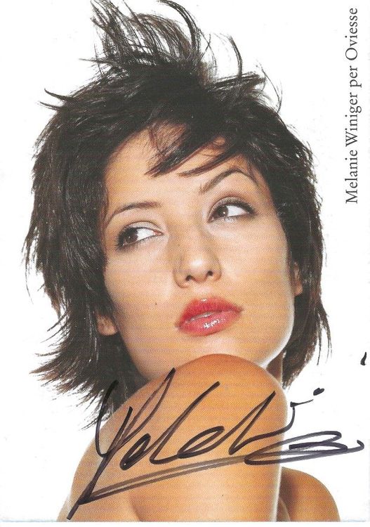 Original Autogramm MELANIE WINIGER | Kaufen auf Ricardo