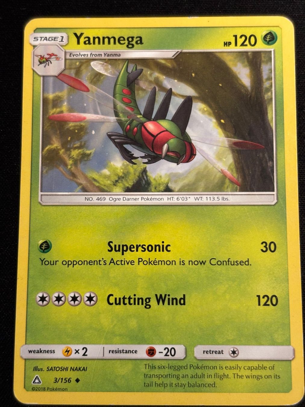 Pokemon Yanmega - Ultra-Prism 3/156 - English (D'occasion) à Bern pour ...