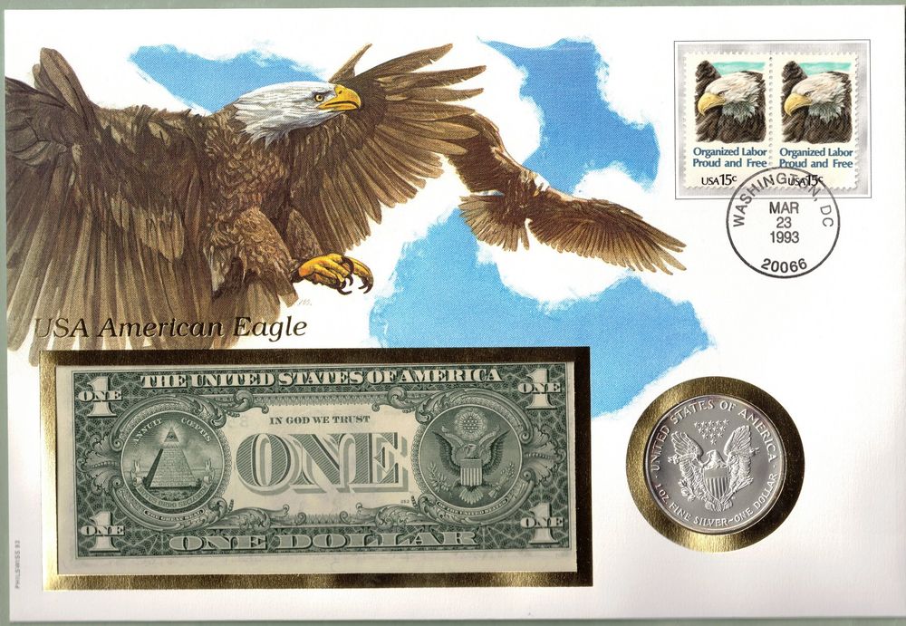 John F. Kennedy Nummisbrief 1/2 Dollar+Hell Bank Note China (Gebraucht ...