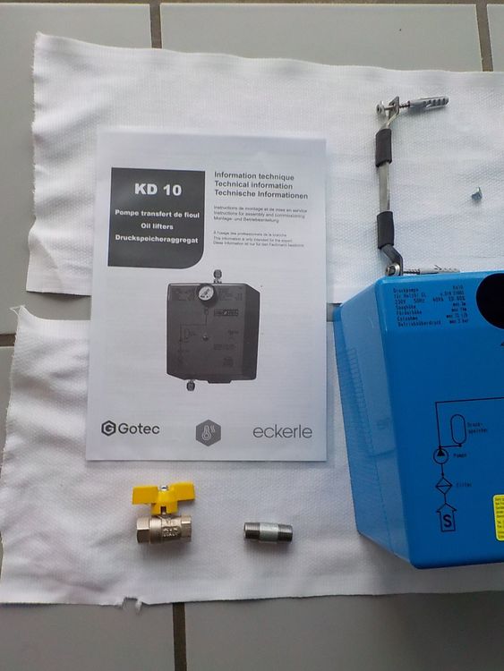 Heizoelpumpe Eckerle KD 10 Sibirtherm Oelofen (Gebraucht) in Bassersdorf für CHF 590 – mit ...