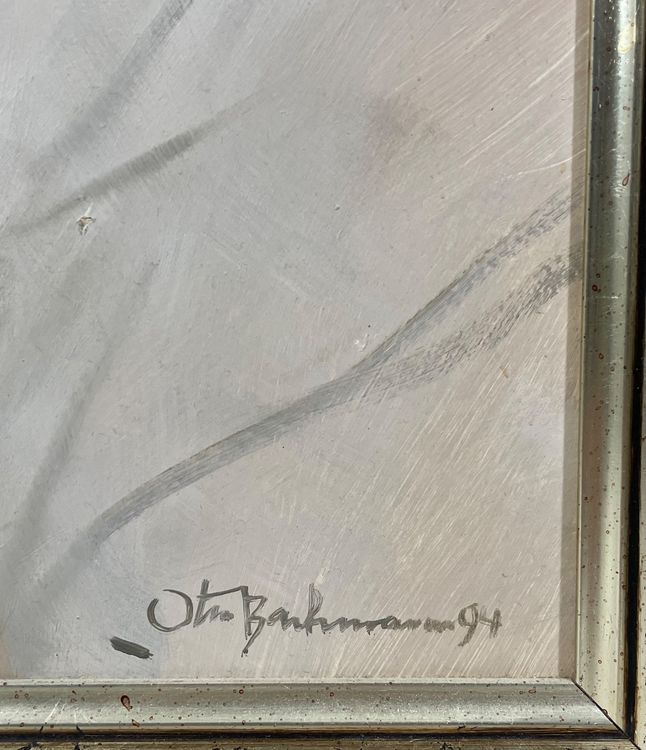 Otto Bachmann (1915-1996) grosses Gemälde (Gebraucht) in Root für CHF ...