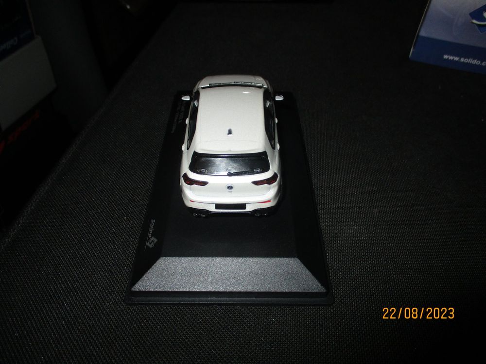 VW Golf 8 R Oryxweiss Métallic 2021 Solido 1:43 (Neu und ...