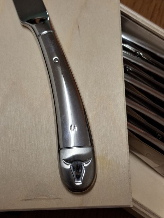 WMF Steakmesser Set "BULLHEAD", 6-teilig, neuwertig🥩🔪 (Neu (gemäss ...
