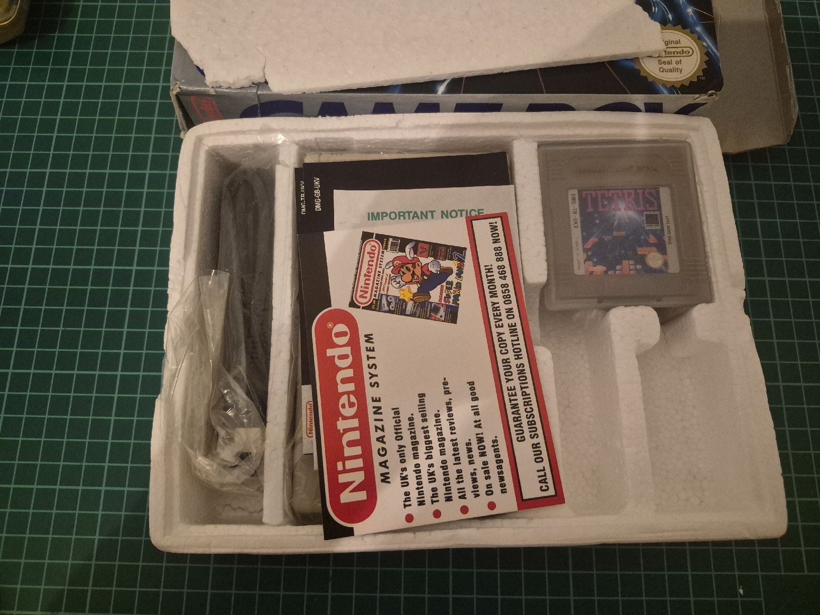 Nintendo Gameboy DMG-01, boxed with Tetris - Vintage! in ovp (Gebraucht ...