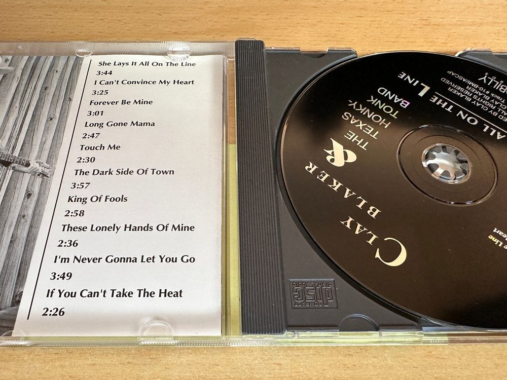 Clay Blaker And The Texas Honky-Tonk Band – Layin' It All On (Gebraucht ...