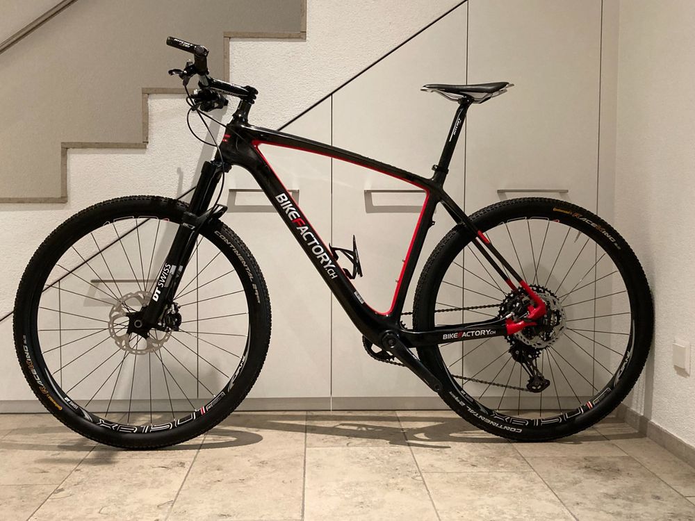 BikeFactory MTB mit Carbonrahmen / Mountainbike Hardtail XL (Gebraucht ...