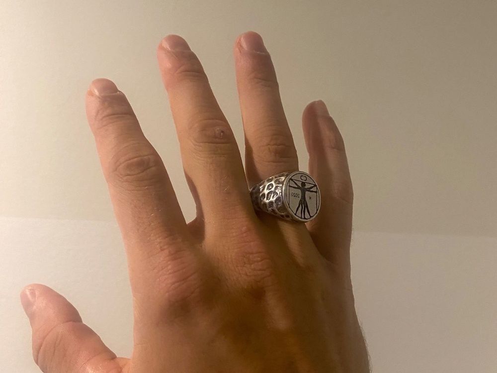 Sterling Silver Ring Gr. M | Kaufen auf Ricardo