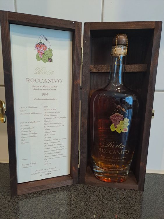 Berta Grappa Roccanivo 1993 mit OHK | Kaufen auf Ricardo