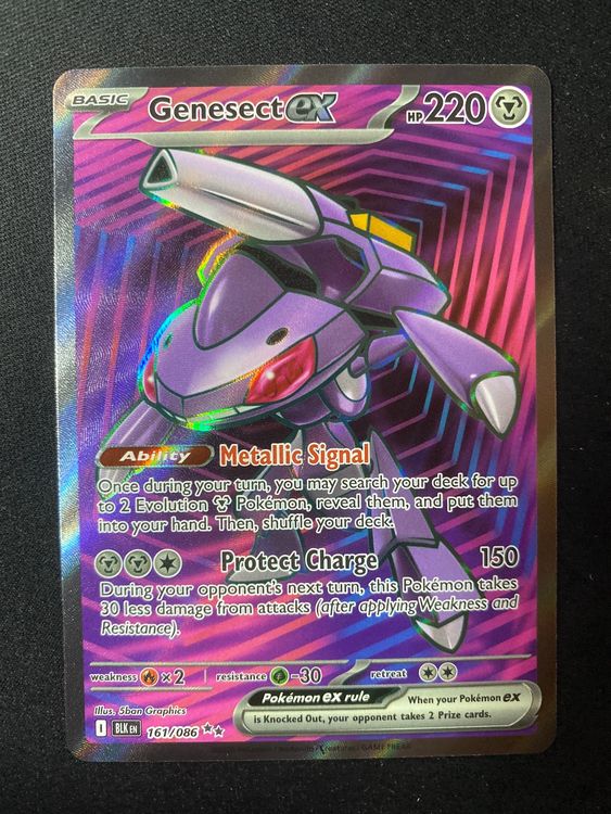 Genesect ex 161 - Ultra Rare - Black Bolt - EN (Neu (gemäss ...