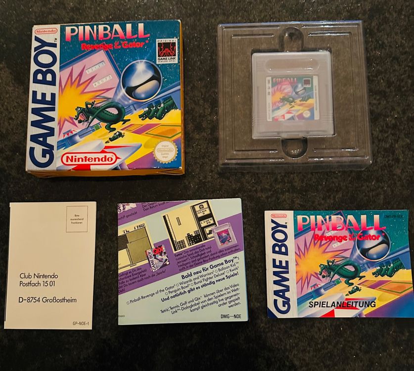 Gameboy Pinball Revenge of the Gator CIB OVP (Gebraucht) in reiden für ...
