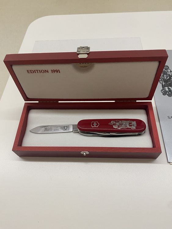 Victorinox Sammlermesser Rütlischwur 1291, Edition 1991 🇨🇭 (Neu und ...