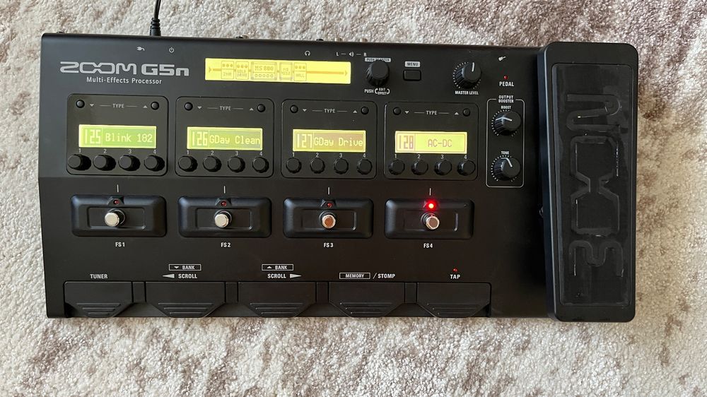 Zoom Multieffekt G5n für Gitarre (Neuwertig) | Kaufen auf Ricardo