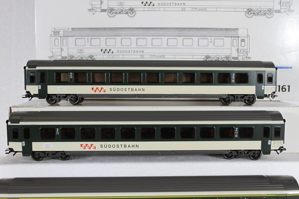Märklin 42161 SOB- EW IV- Wagen-Set (Neu (gemäss Beschreibung)) in Triesen für CHF 186 – mit ...