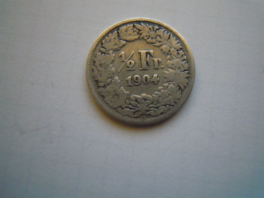 50 Rp. 1904 (Gebraucht) in Kriegstetten für CHF 1.75 – mit Lieferung auf Ricardo kaufen