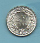 2 Fr. 1965 Silber | Kaufen auf Ricardo