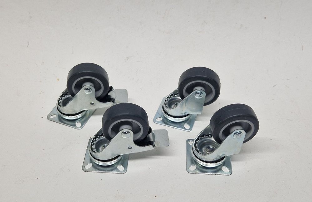 4# Transportrollen 25 kg, 50 x 75 x 50 mm 4 Stück (Gebraucht) in ...