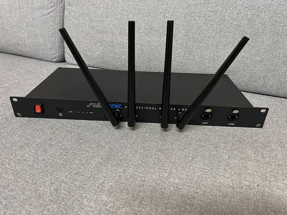 Swissonic Professional Router 2 MKII (19" rack mount) (Gebraucht) in ...